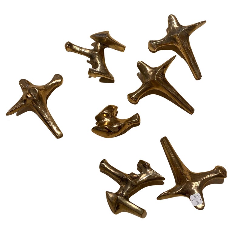 Mirror Polished Bronze Abstract Objects by Barbara Beretich For Sale at ...