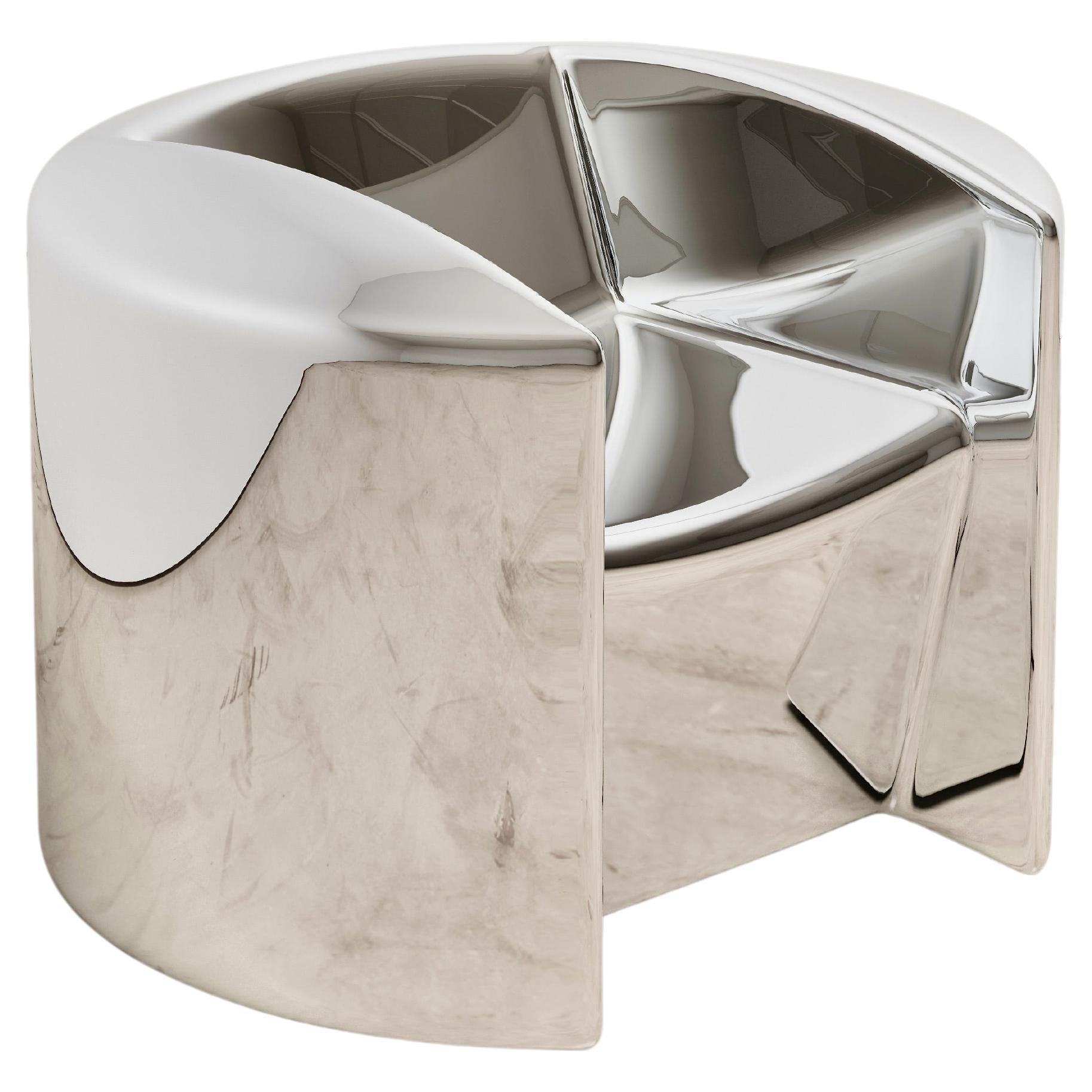 Chair With Brass Finish And Water Buffalo Leather For Sale at 1stDibs ...