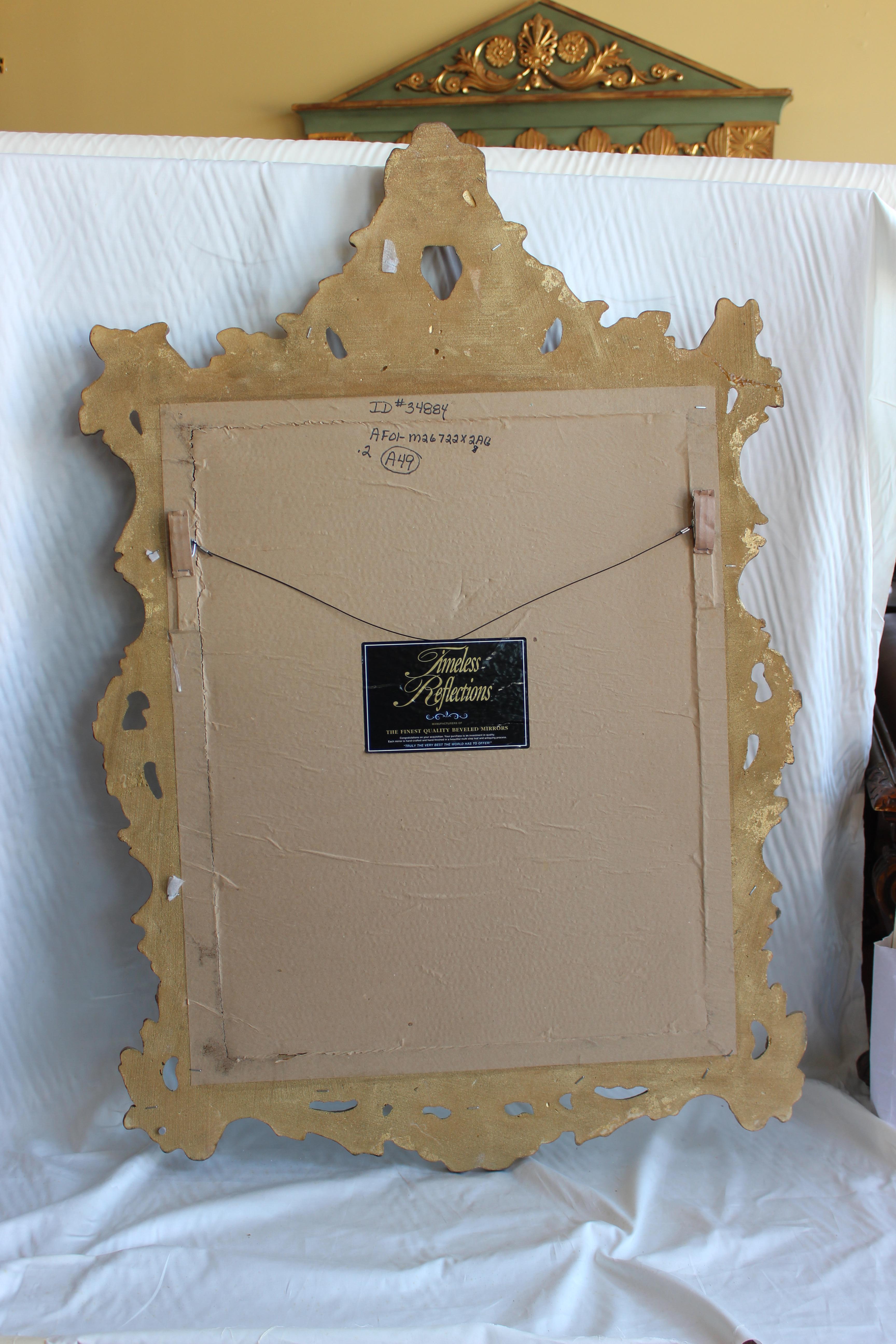Mirror, Rococo Style, Gold Finish, Resin For Sale at 1stDibs | gold ...
