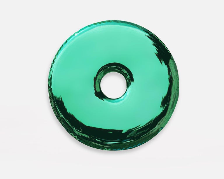 Mirror 'Rondo 150', Gradient, Polished Stainless Steel by Zieta For ...