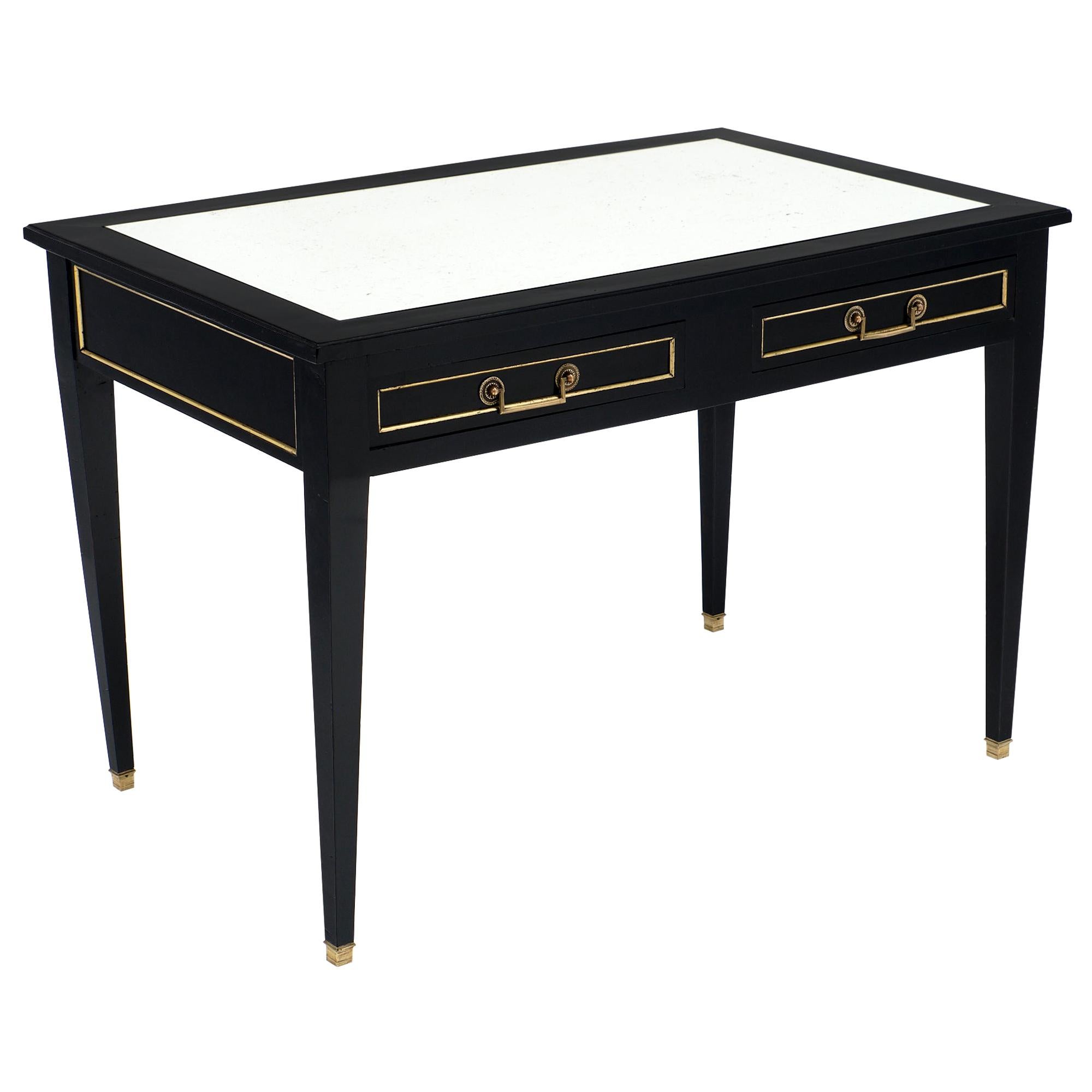 Painted Louis XVI Style Desk For Sale at 1stdibs
