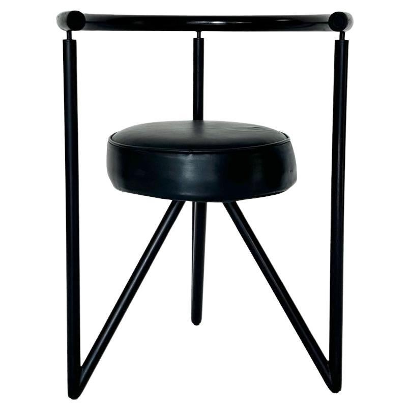 Miss Dorn leather chair, Philippe Starck, Disform, 1982 For Sale at 1stDibs