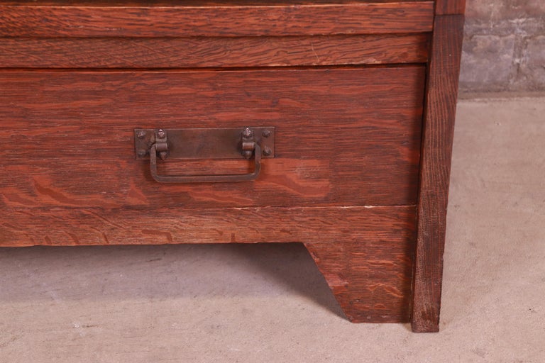 Mission Oak Arts and Crafts Four-Stack Barrister Bookcase by Weis ...