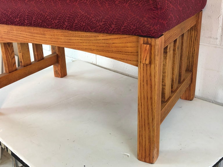 Mission Oak Rectangular Foot Stool For Sale at 1stDibs