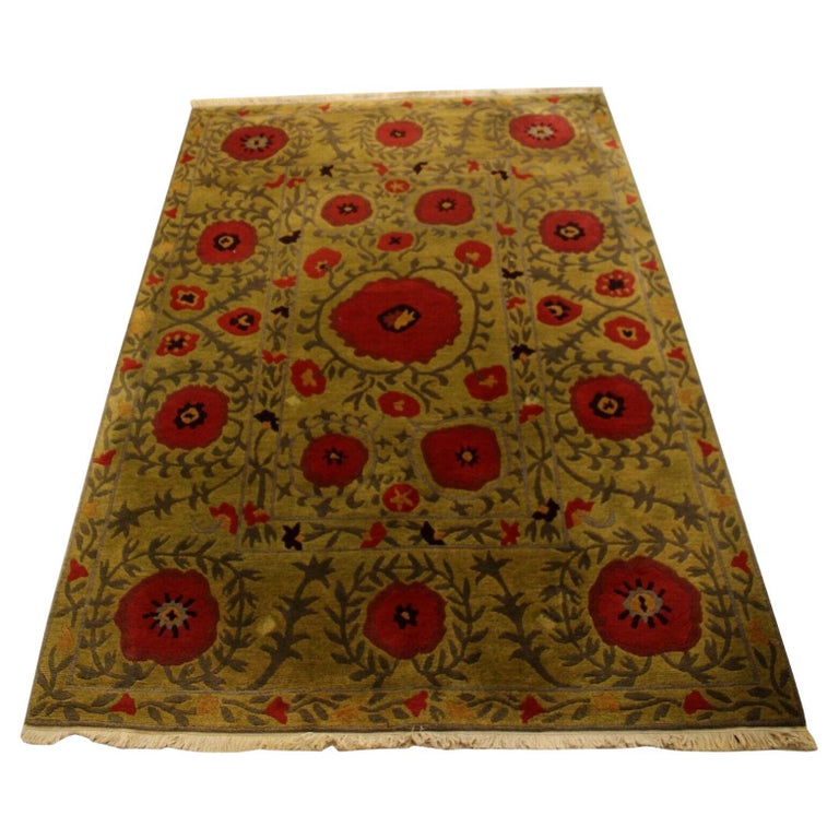 Mission Style Swayam Nepal Hand Knotted 100% Wool Rug at 1stDibs | 100 ...
