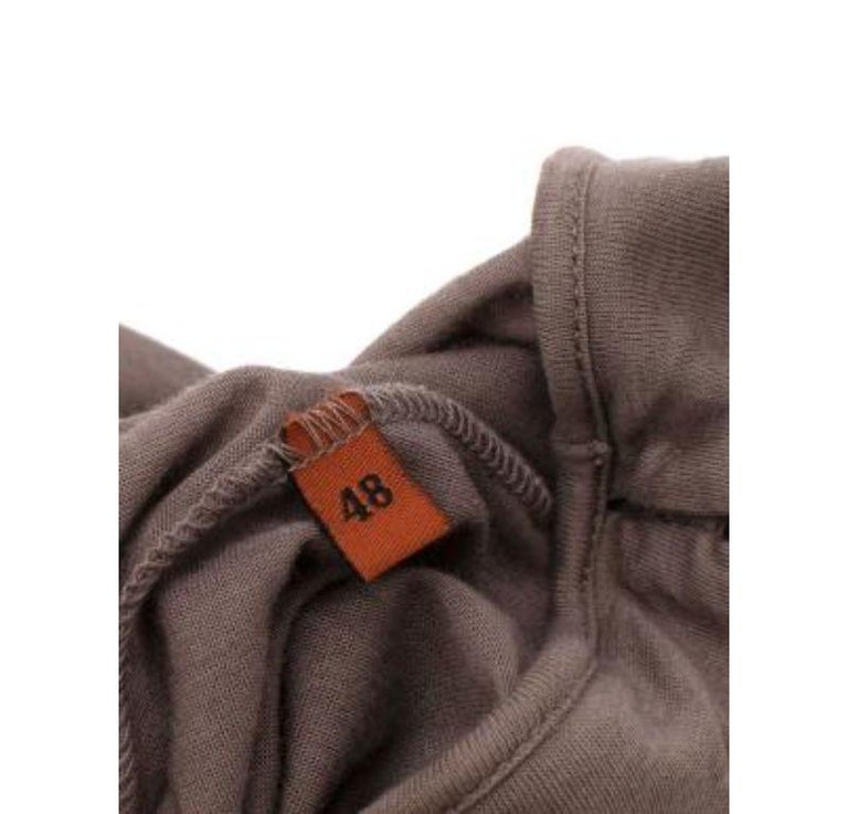 Missoni Brown Lightweight Mock Neck Top For Sale at 1stDibs
