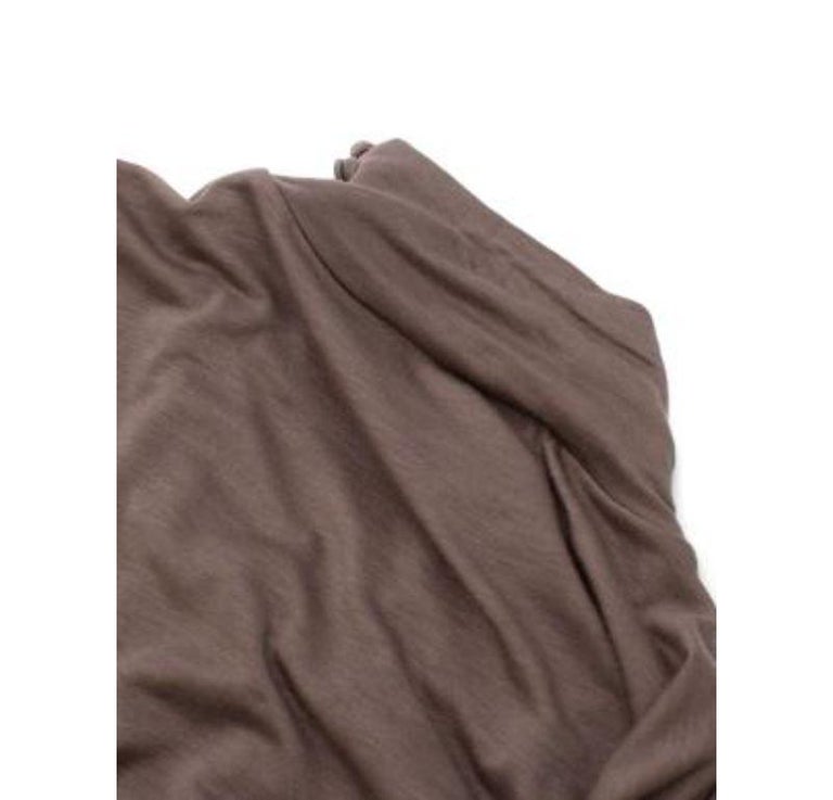 Missoni Brown Lightweight Mock Neck Top For Sale at 1stDibs