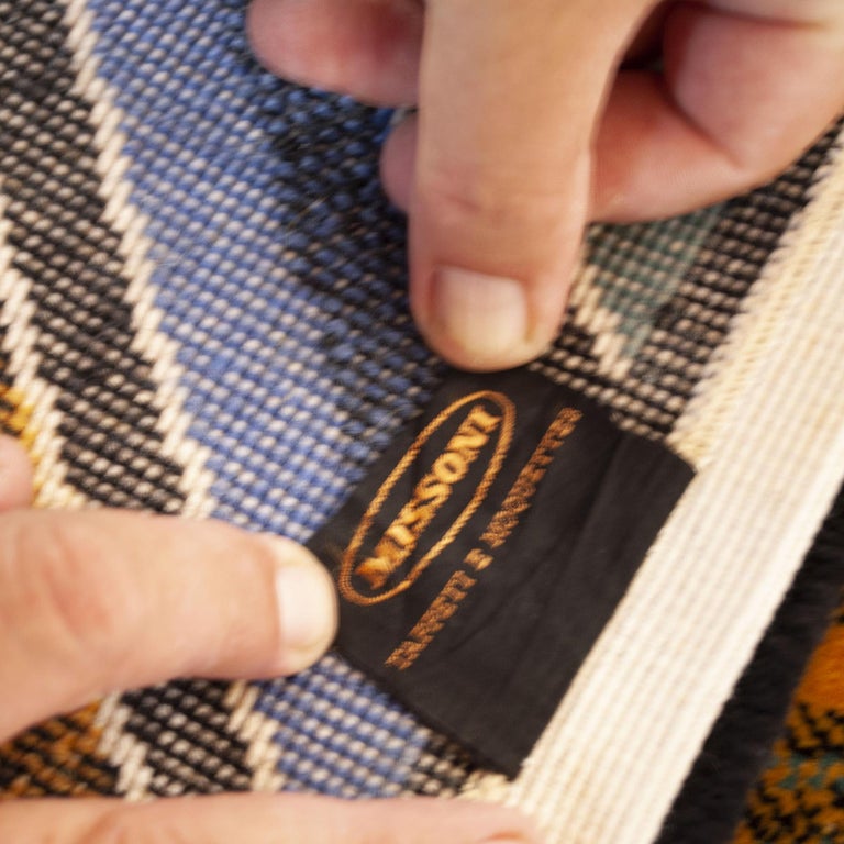 Missoni Italian Midcentury Carpet from Ythe 80's For Sale at 1stDibs
