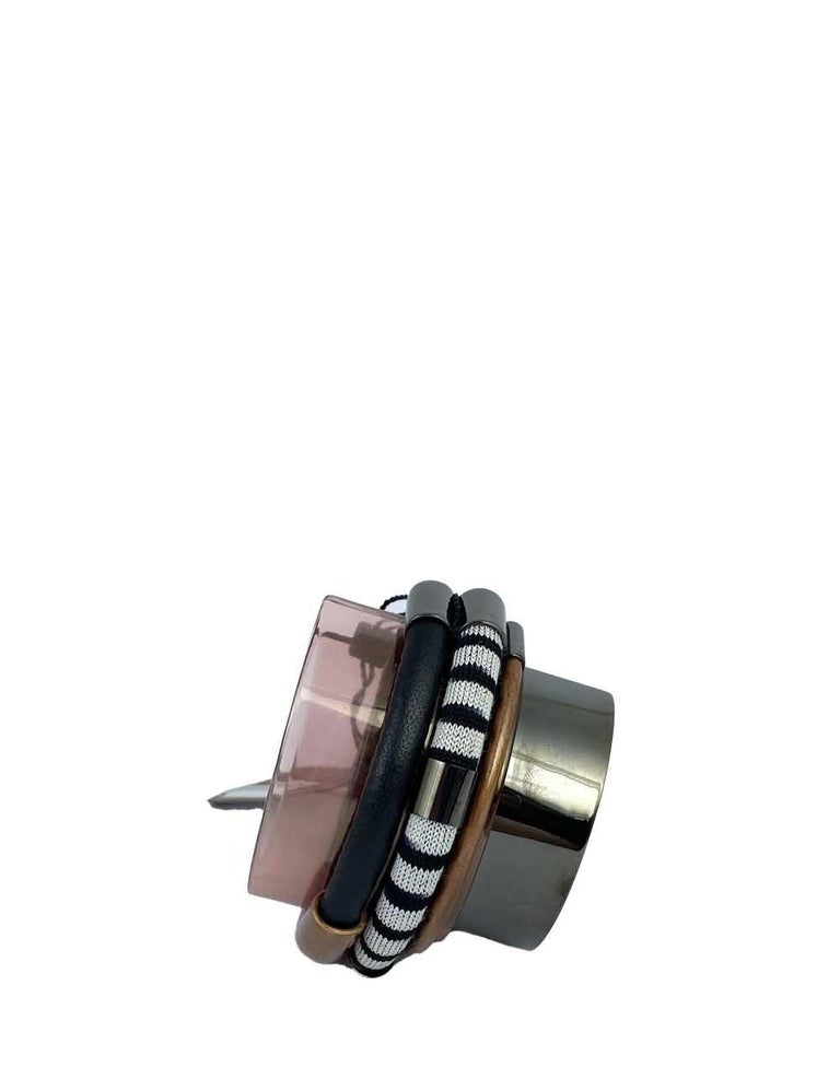 Missoni Multi-Color Brown, Black and White Bangle Bracelet For Sale at ...