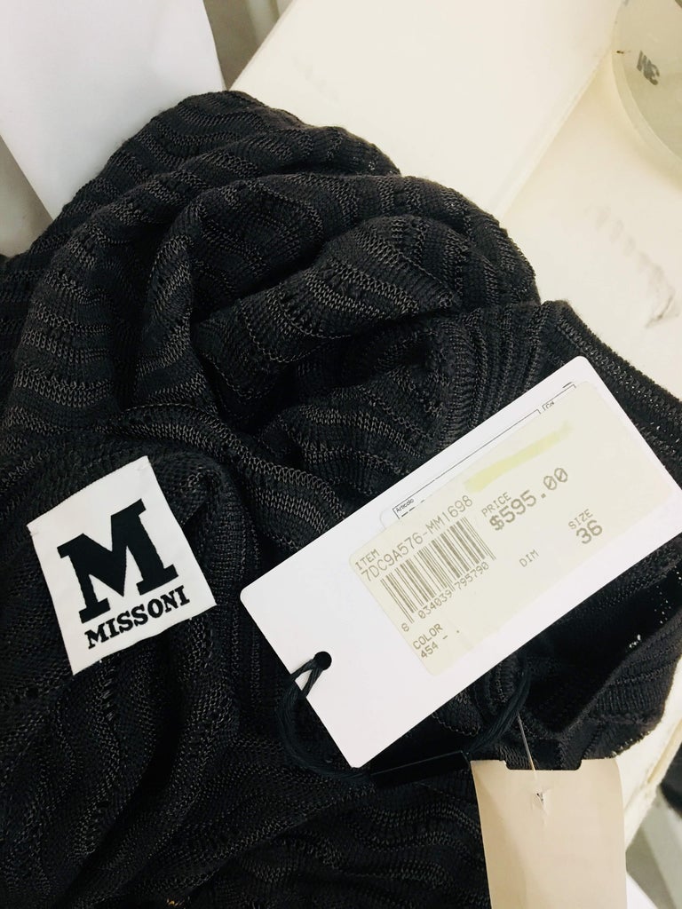 Missoni Signature Print Color Block Knit Dress at 1stDibs