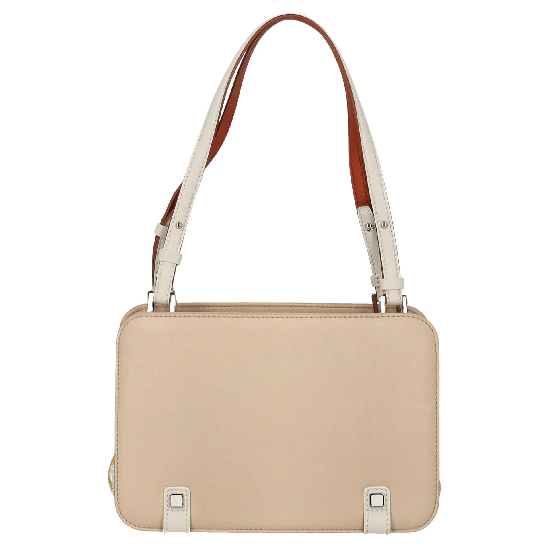 Missoni Brown/Multicolor Printed Bucket Bag at 1stDibs