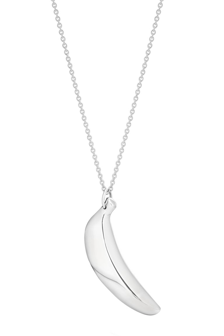 Misui Fruitful Banana Pendant in Sterling Silver For Sale at 1stDibs