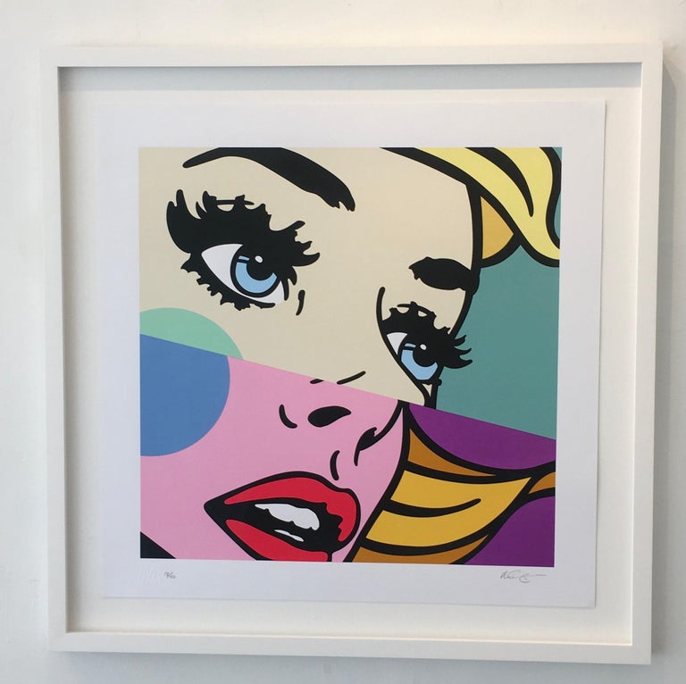 Mitch McGee - Fragments II, limited edition, silkscreen, Pop Art ...