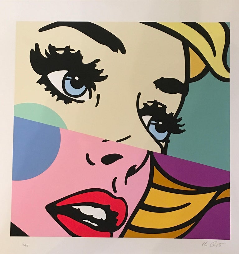 Mitch McGee - Fragments II Print, limited edition, silkscreen, Pop Art ...