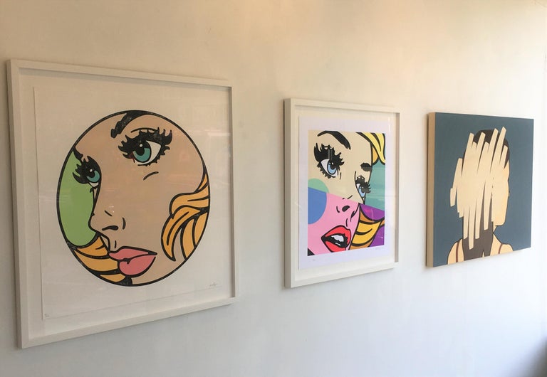 Mitch McGee - Fragments II Print, limited edition, silkscreen, Pop Art ...