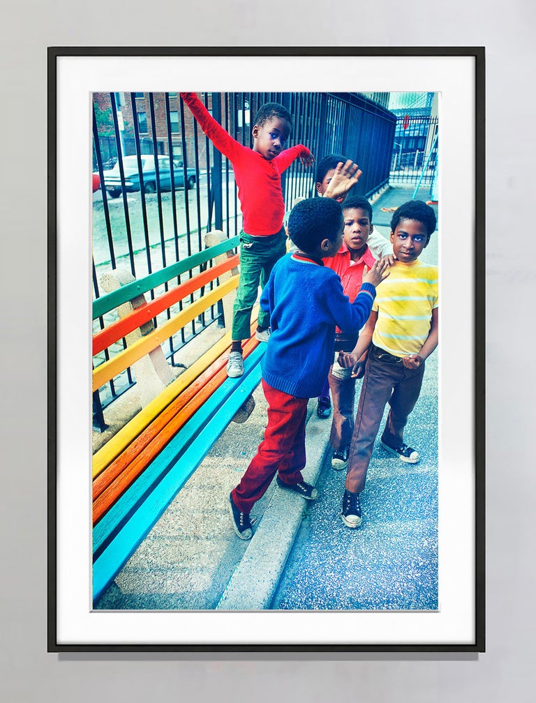 Mitchell Funk - Kids with Colorful Clothes in Brooklyn Park - Color ...