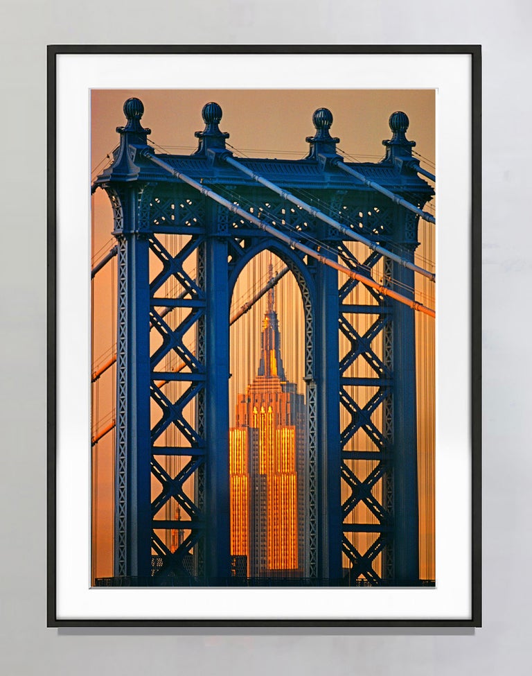 Mitchell Funk - Manhattan Bridge, Empire State Building, Landscape ...