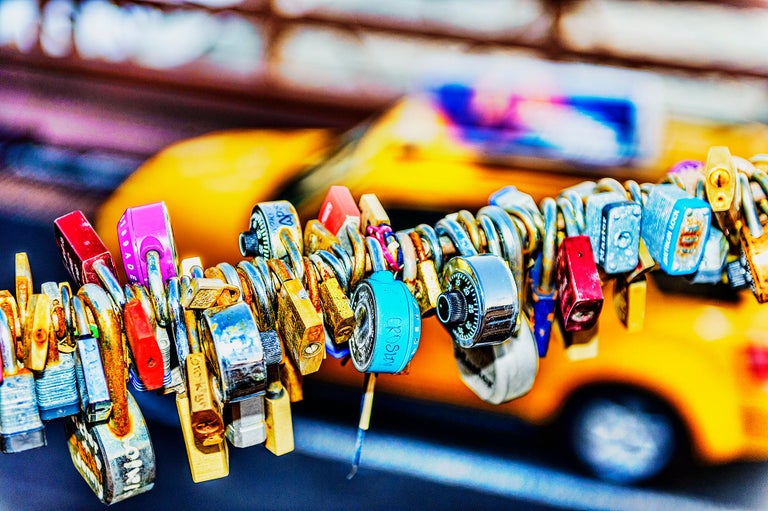 Mitchell Funk - New York City Abstract in Yellow by Street Photographer ...