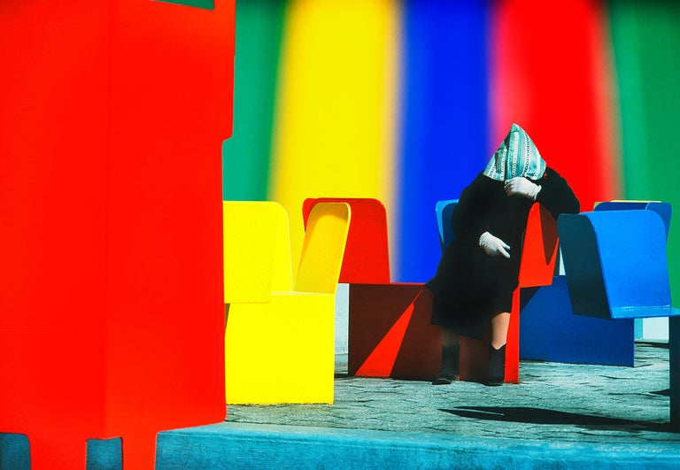 Mitchell Funk - Primary Colors in Street Photography For Sale at 1stDibs