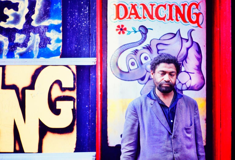 Mitchell Funk - Times Square in the 1960s - Portrait with Dancing Sign ...