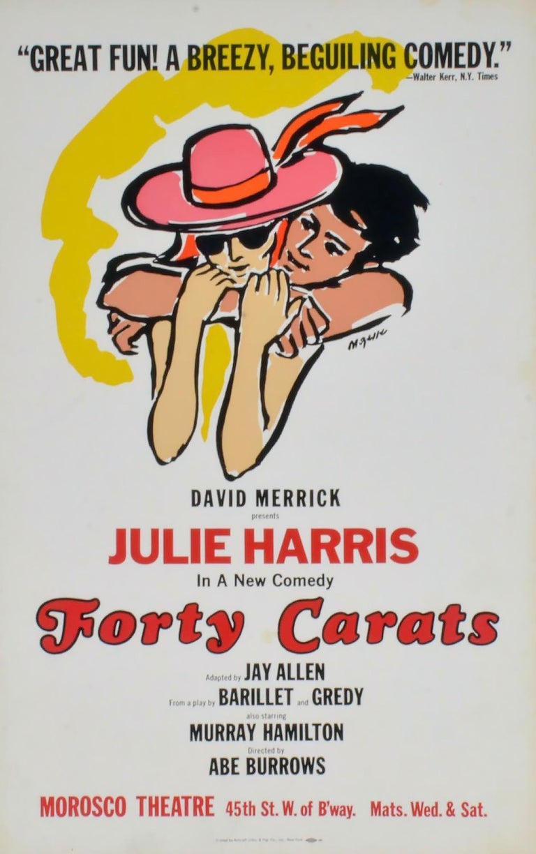 Mitchell Funk - Times Square Theater Posters Morosco Theatre. FORTY ...