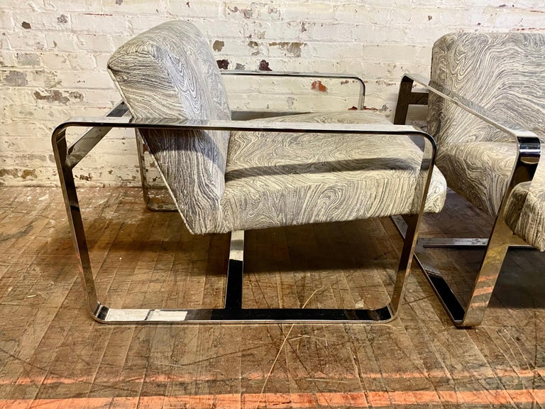 Mitchell Gold and Bob Williams Modernist, Art Deco Style Lounge Chairs ...