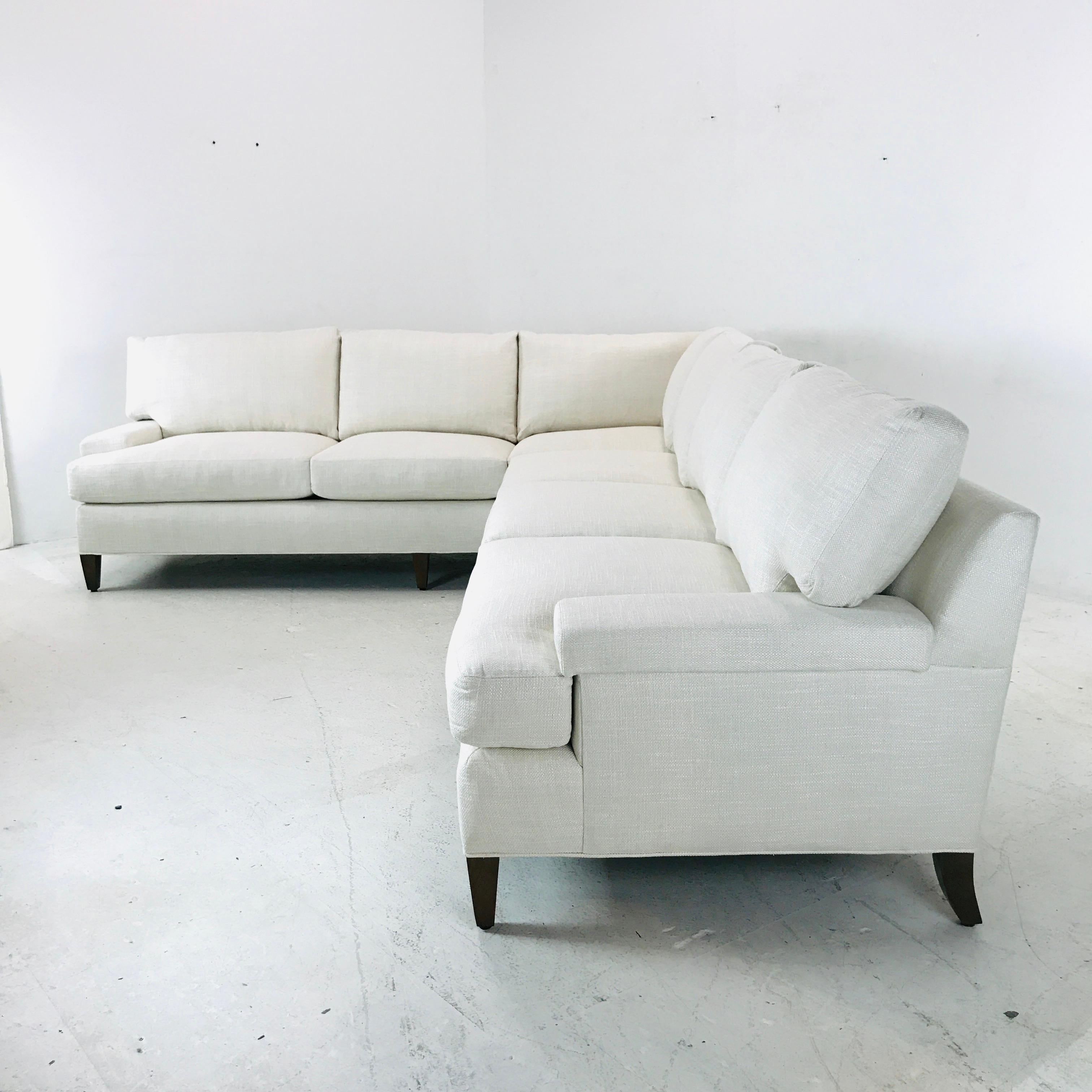 Mitchell Gold Sectional Sofa at 1stDibs | mitchell gold sofa, mitchell ...