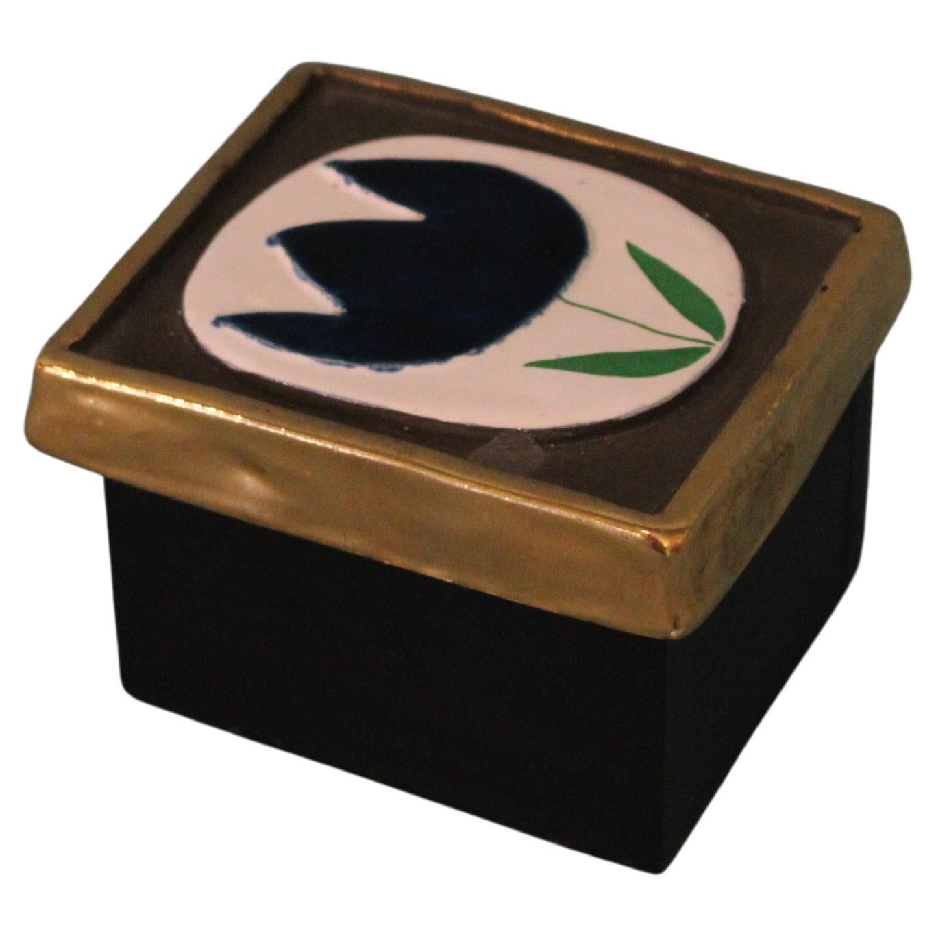 Mithe Espelt Ceramic Box at 1stDibs