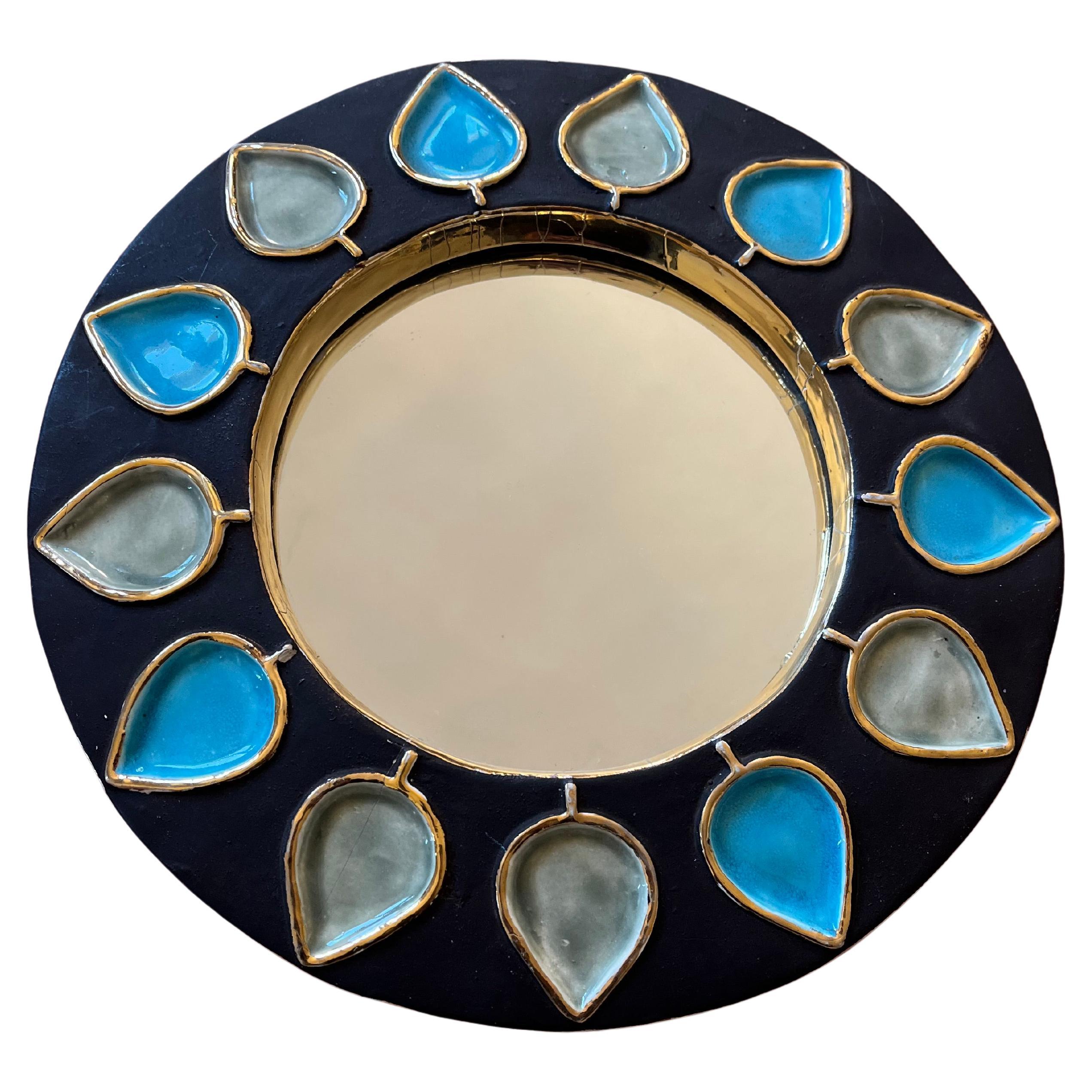Mithé Espelt Ceramic Mirror For Sale at 1stDibs
