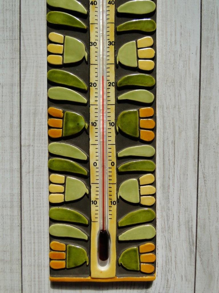 Mithe Espelt Large Thermometer French Ceramist Ceramic France For Sale ...