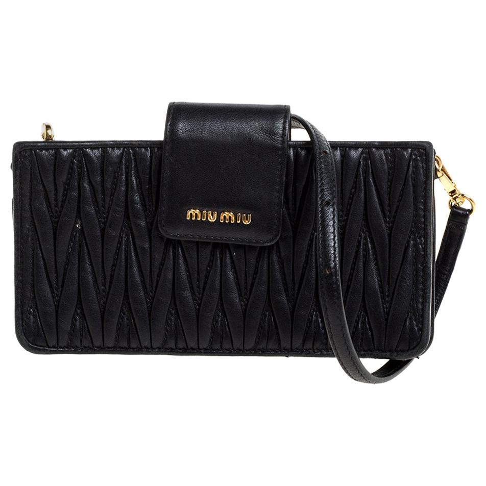 Miu Miu Dahlia Crossbody Bag Crystal Embellished Leather Small at 1stDibs