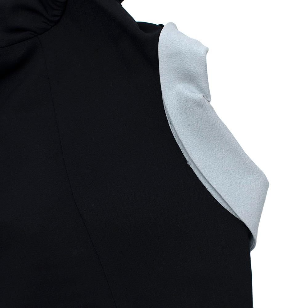 Miu Miu Blue Ruffles Shirt Dress - Size US 0-2 at 1stDibs