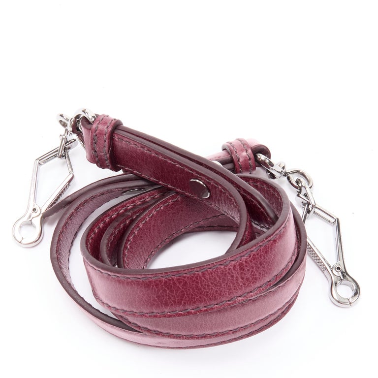MIU MIU Coffer raspberry red Matelasse nappa leather Hobo bag at 1stDibs
