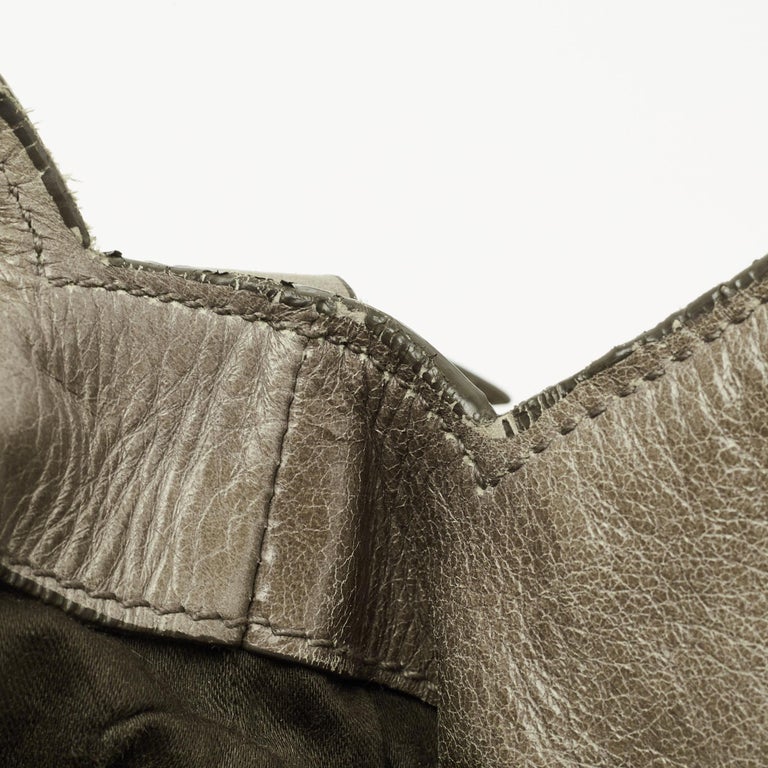 Miu Miu Olive Green Vitello Lux Leather Bow Satchel For Sale at 1stDibs