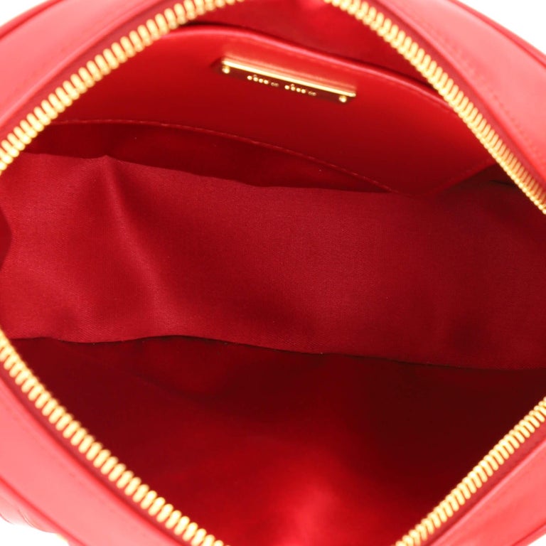 Miu Miu Oval Crossbody Bag Quilted Leather Small For Sale at 1stDibs