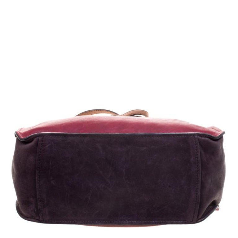 Miu Miu Tri Color Leather Top Handle Bag For Sale at 1stDibs