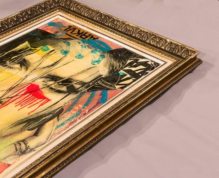 Mixed-Media Painting Arkvl by NYC Street Artist Dain at 1stDibs | dain ...