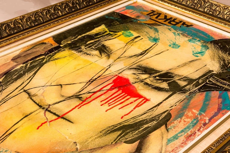 Mixed-Media Painting Arkvl by NYC Street Artist Dain at 1stDibs | dain ...