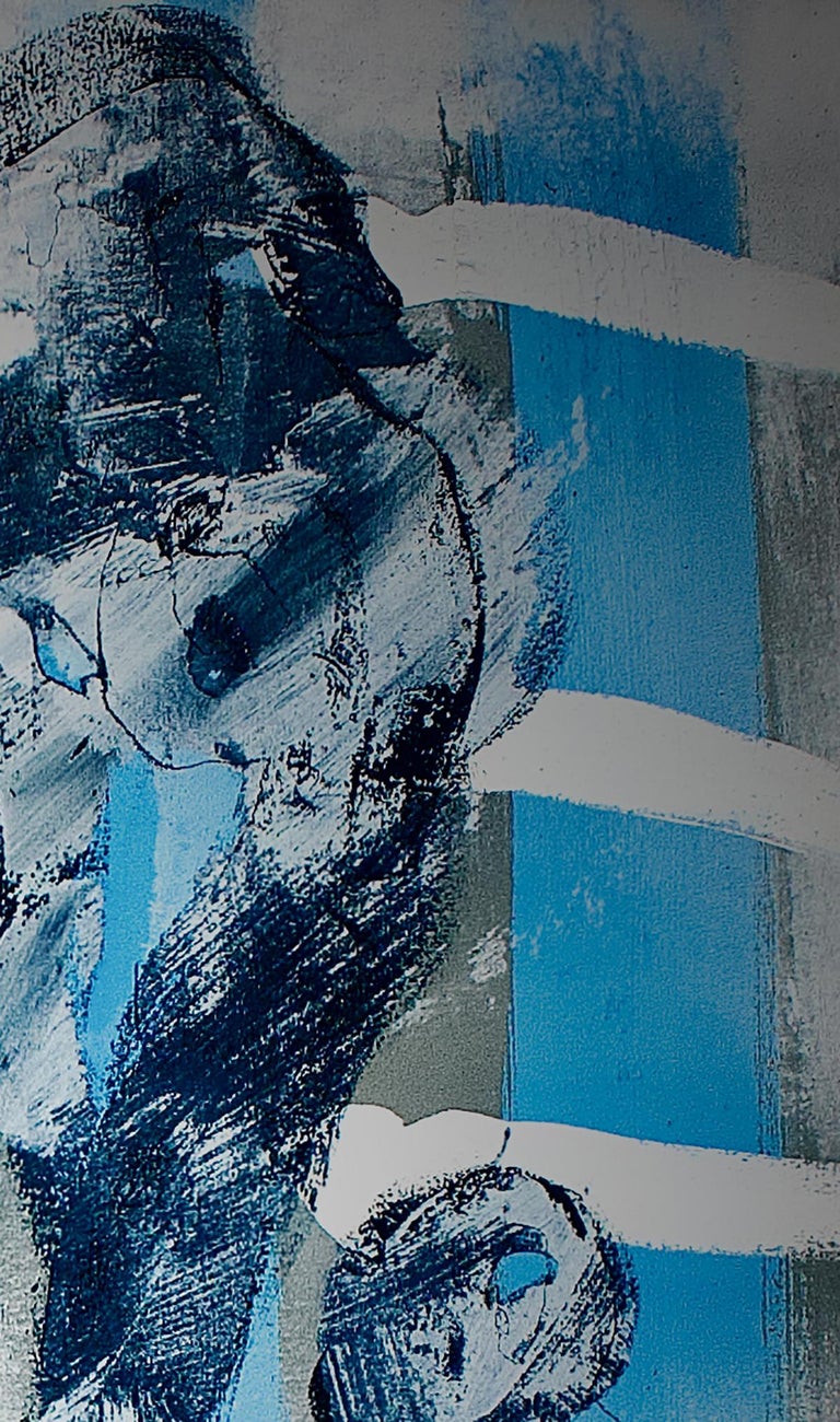 Mixed Media Painting by Steven Colucci, Sea Series For Sale at 1stDibs