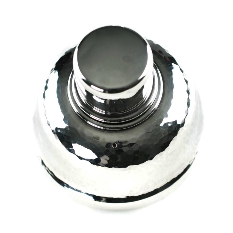 Miyamoto Shoko Hand-Hammered Sterling Silver Cobbler Shaker Cased ...