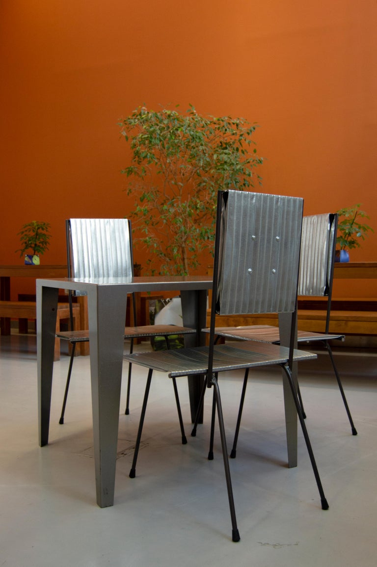 MLX Series, Steel Chair 'SMLX' by Lucas Muñoz Muñoz For Sale at 1stDibs