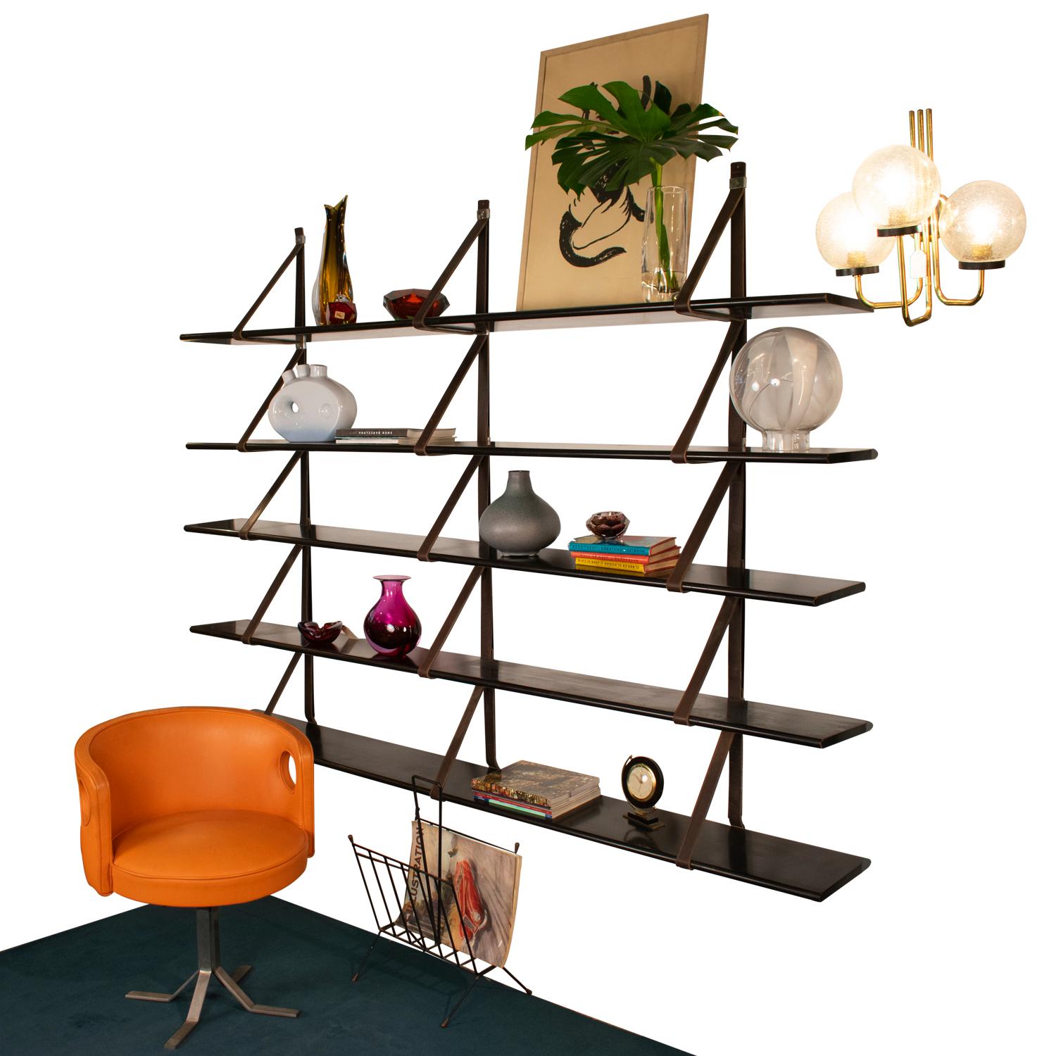 MM Wall Mounted Bookshelf Designed by Miguel Milá for Gres, 1962, Spain ...