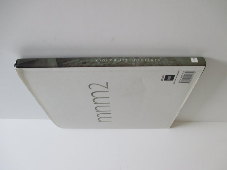 Mnm2 Minimalist Interiors Hardcove Book For Sale at 1stDibs