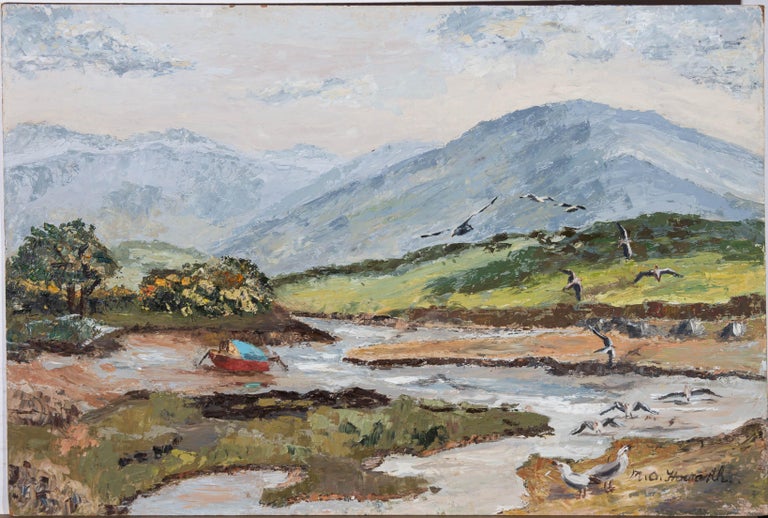 M.O. Howarth - M.O. Howarth - 20th Century Oil, Flying Seagulls For ...