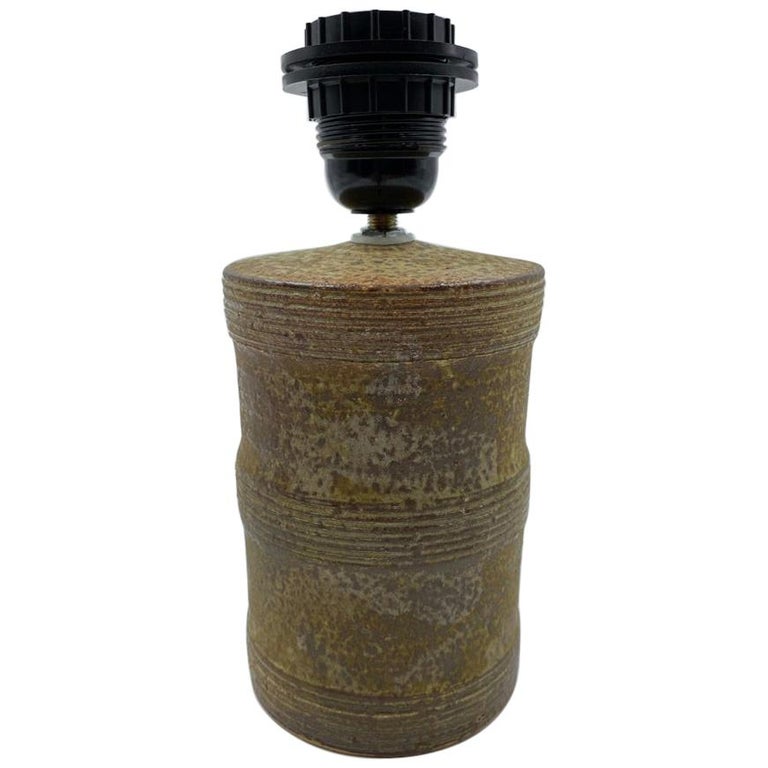 Mobach Utrecht Ceramic Table Lamp Base, 1960s For Sale at 1stDibs