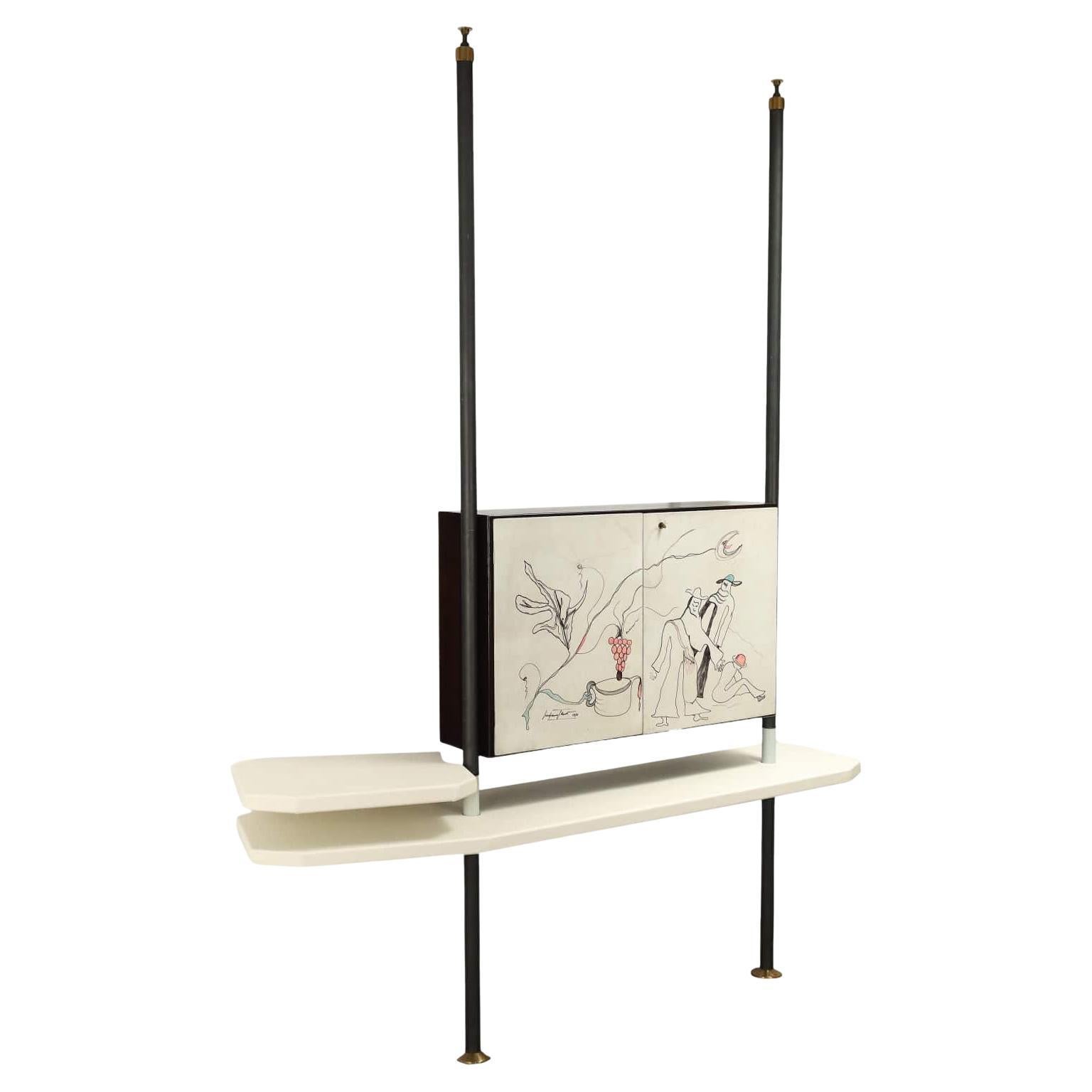 Spectacular Mobile Bar Designed by Borghesani at 1stDibs | bar by ...