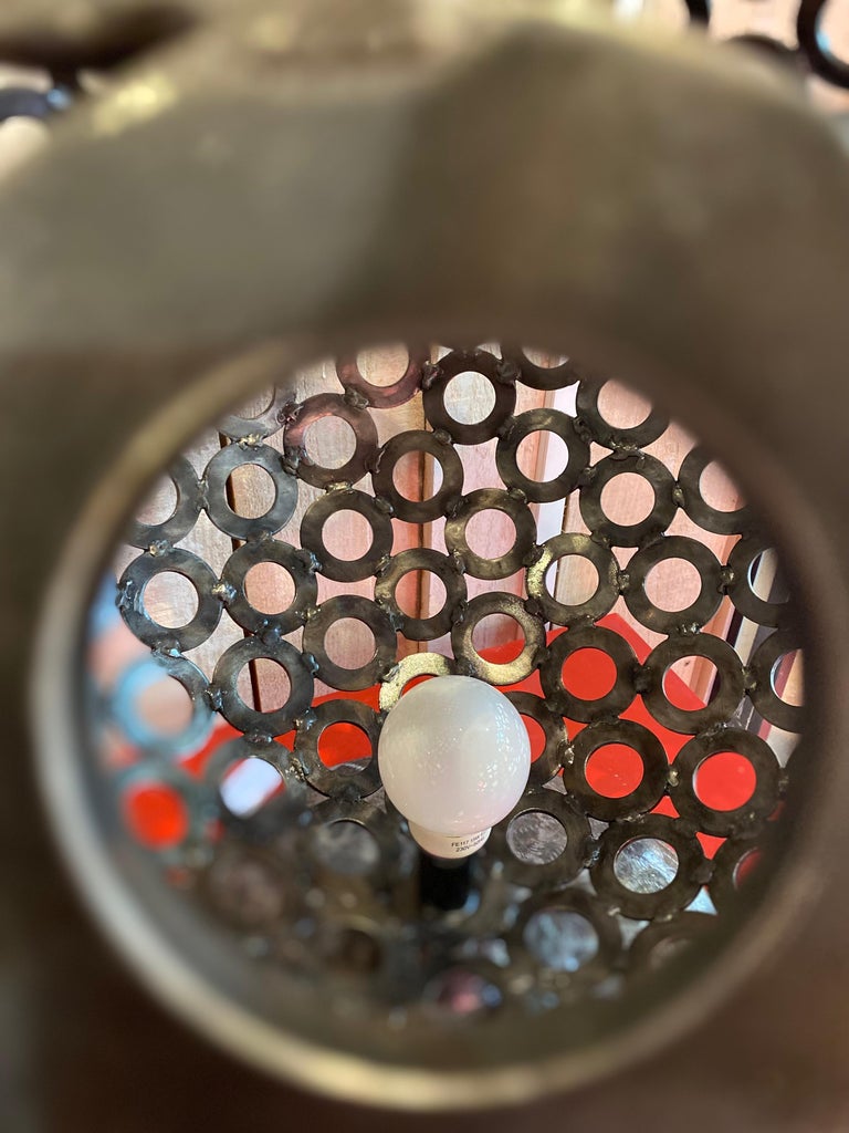 Mobile Luminous Sphere by LIBECQ Mobile Openwork Metal For Sale at 1stDibs