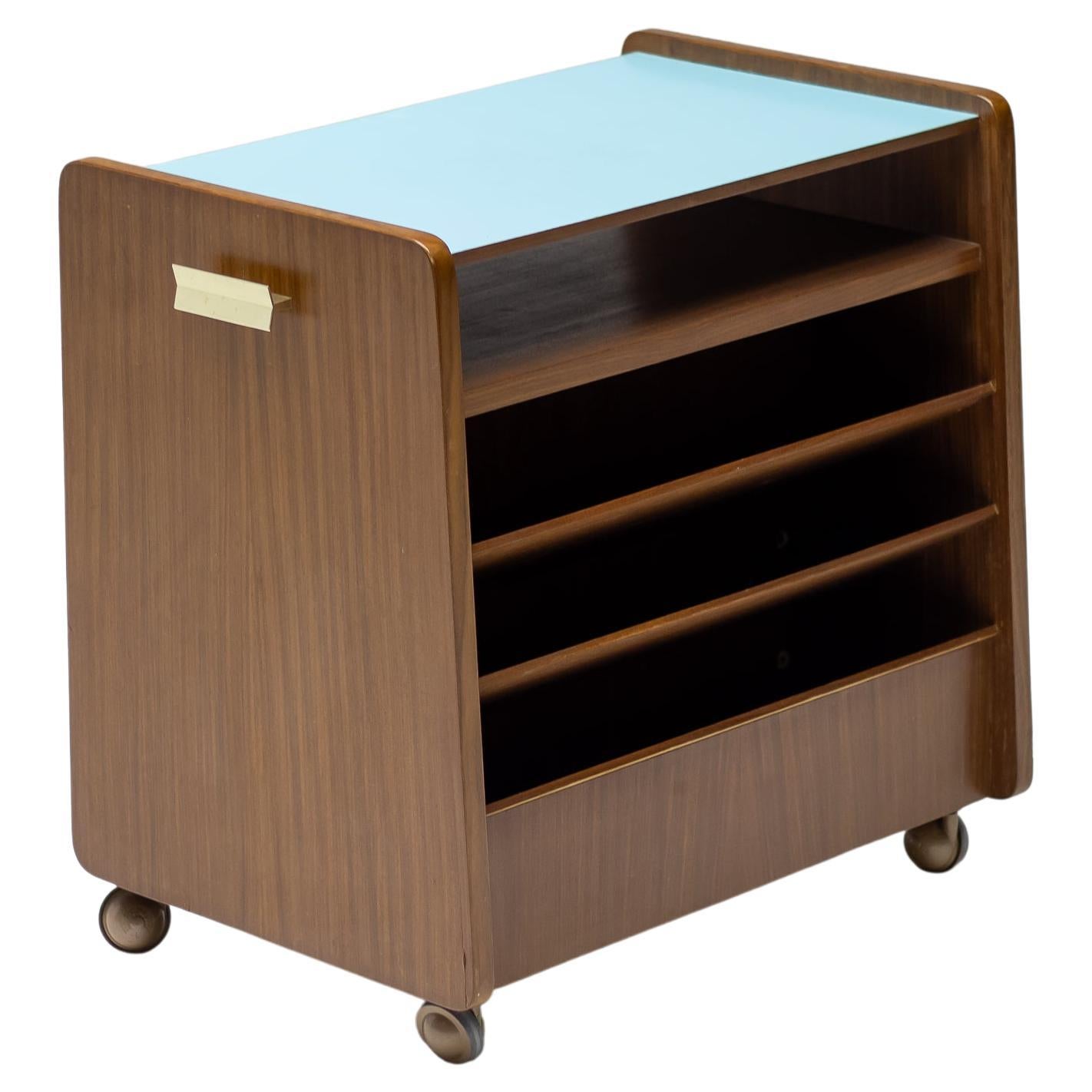 Mobile Magazine Rack For Sale at 1stDibs