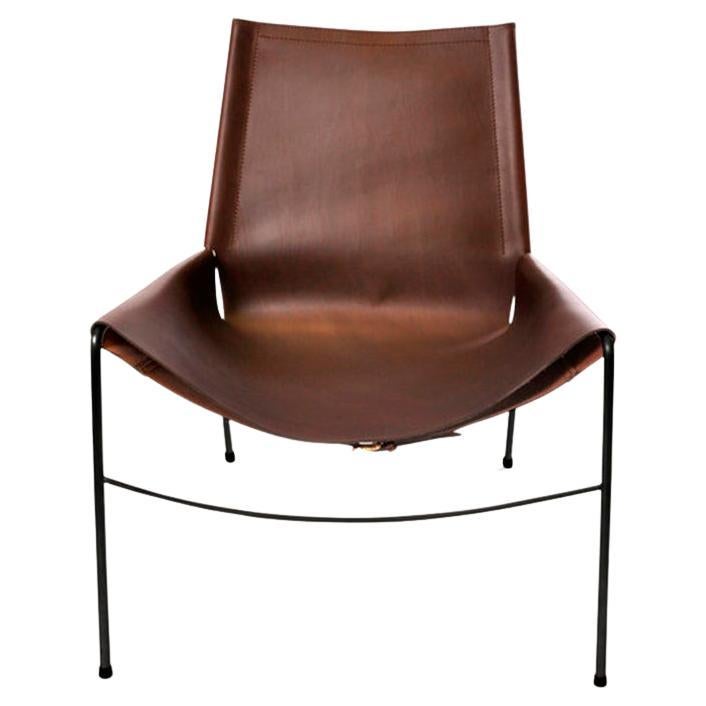 Cognac and Black November Chair by OxDenmarq For Sale at 1stDibs