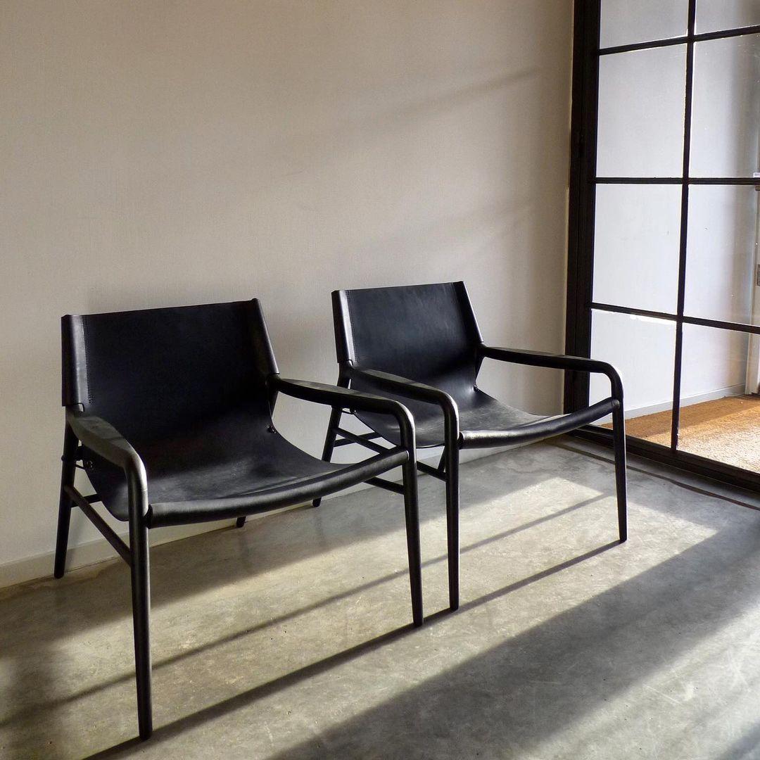 Mocca and Black Rama Oak Chair by OxDenmarq For Sale at 1stDibs